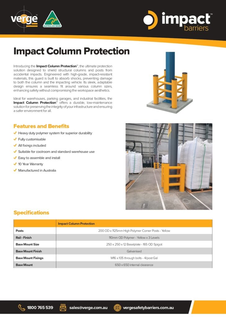 Column Protectors - Impact Barriers